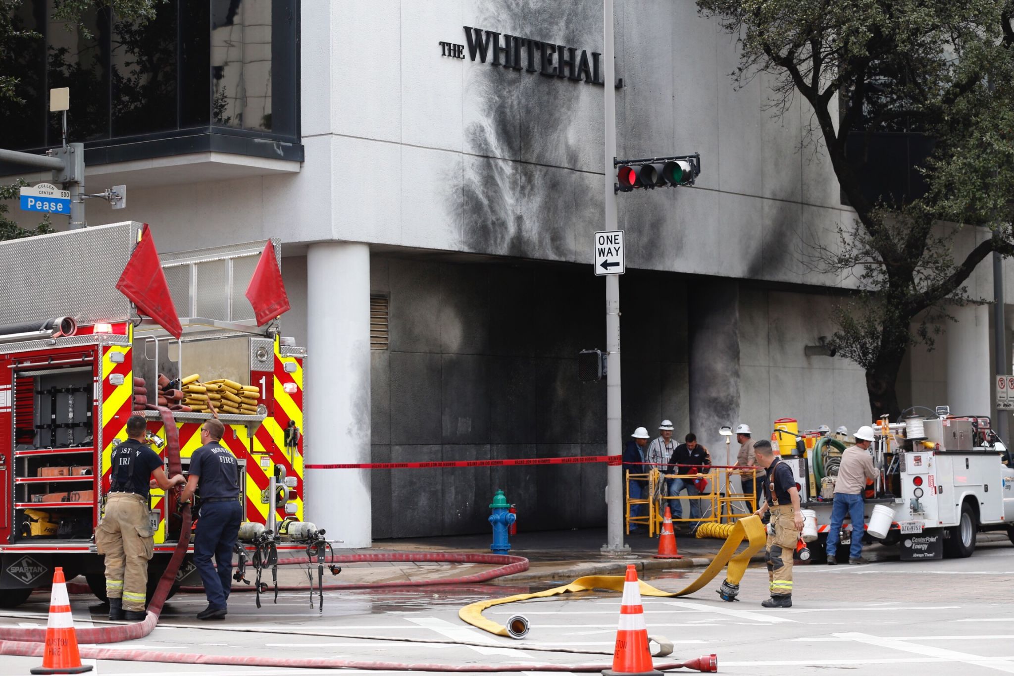Explosion reported at hotel in downtown Houston