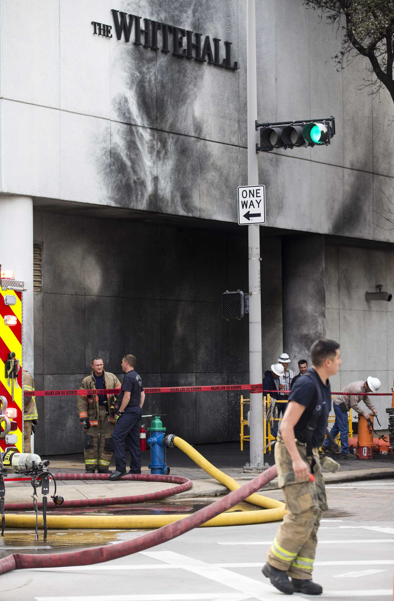 Explosion at downtown hotel leaves two injured