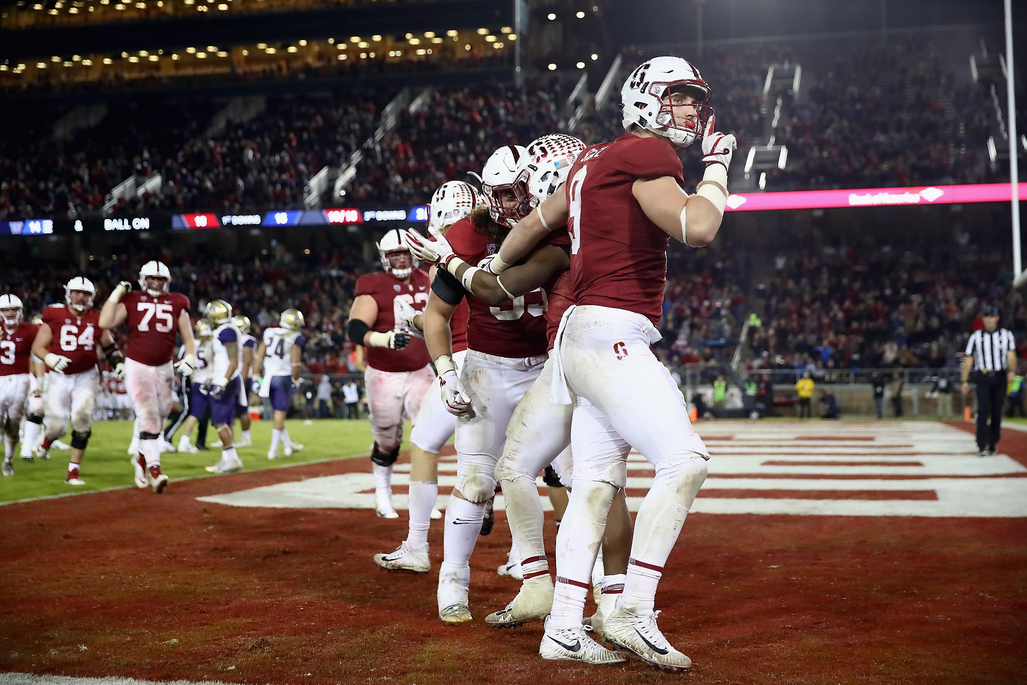 Bruce Jenkins: Stanford win over No. 9 Washington ranks with Shaw’s best