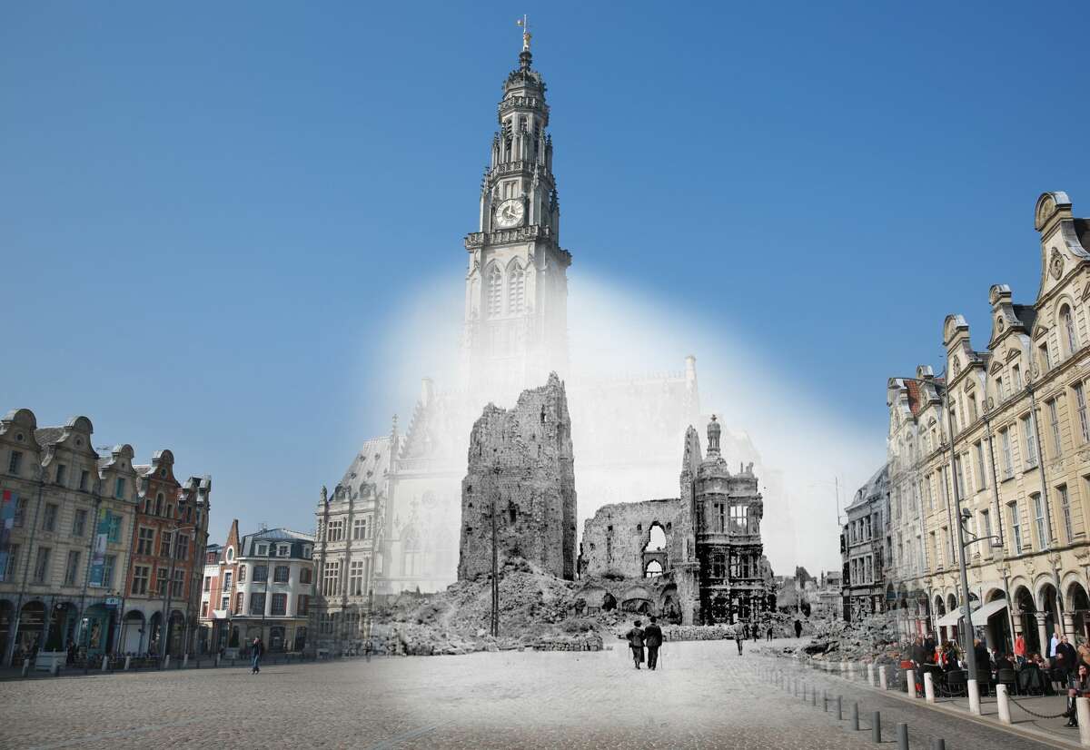 Then & now photos of WWI show what a hundred years difference looks like