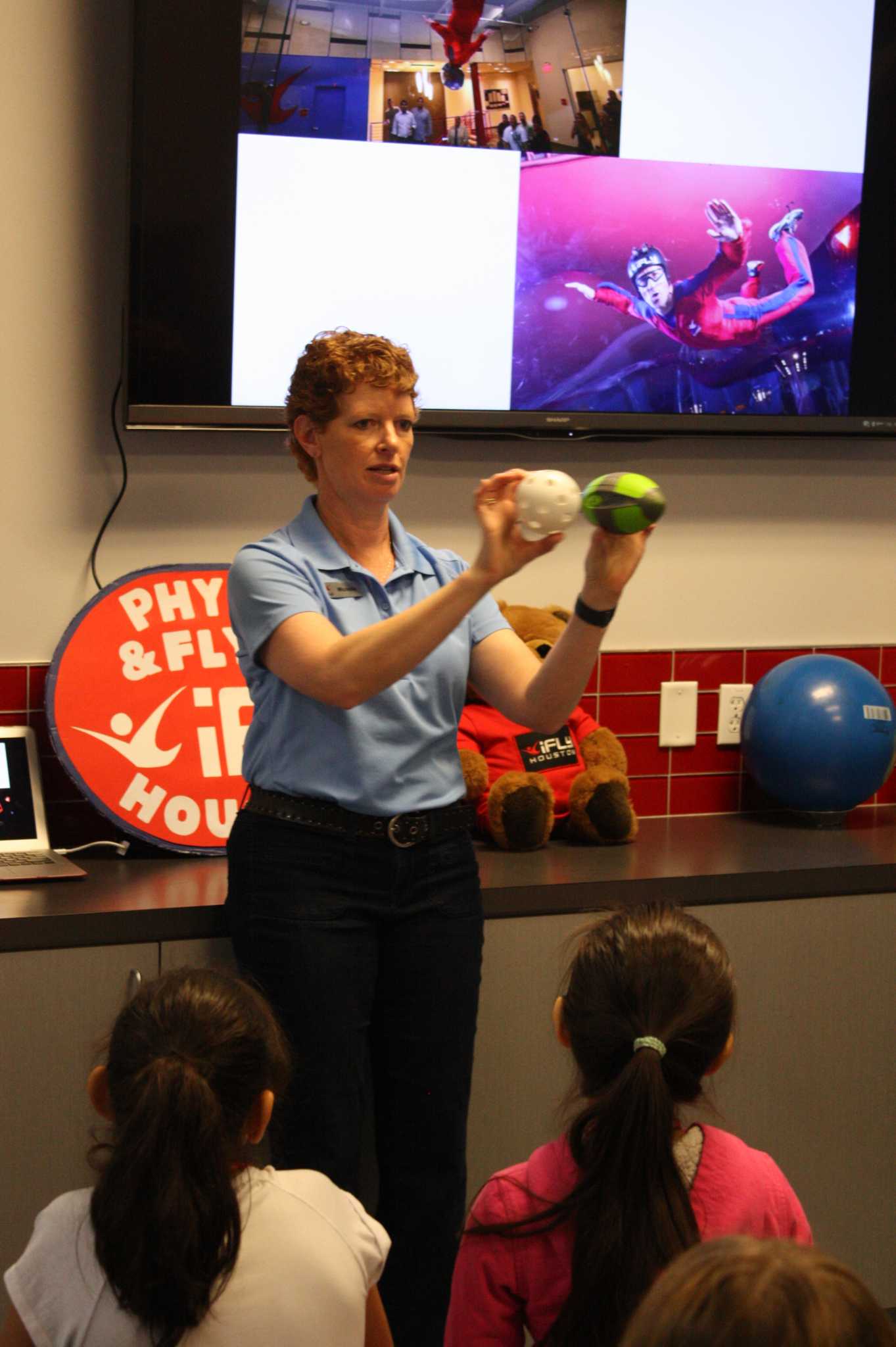STEM students learn at iFLY