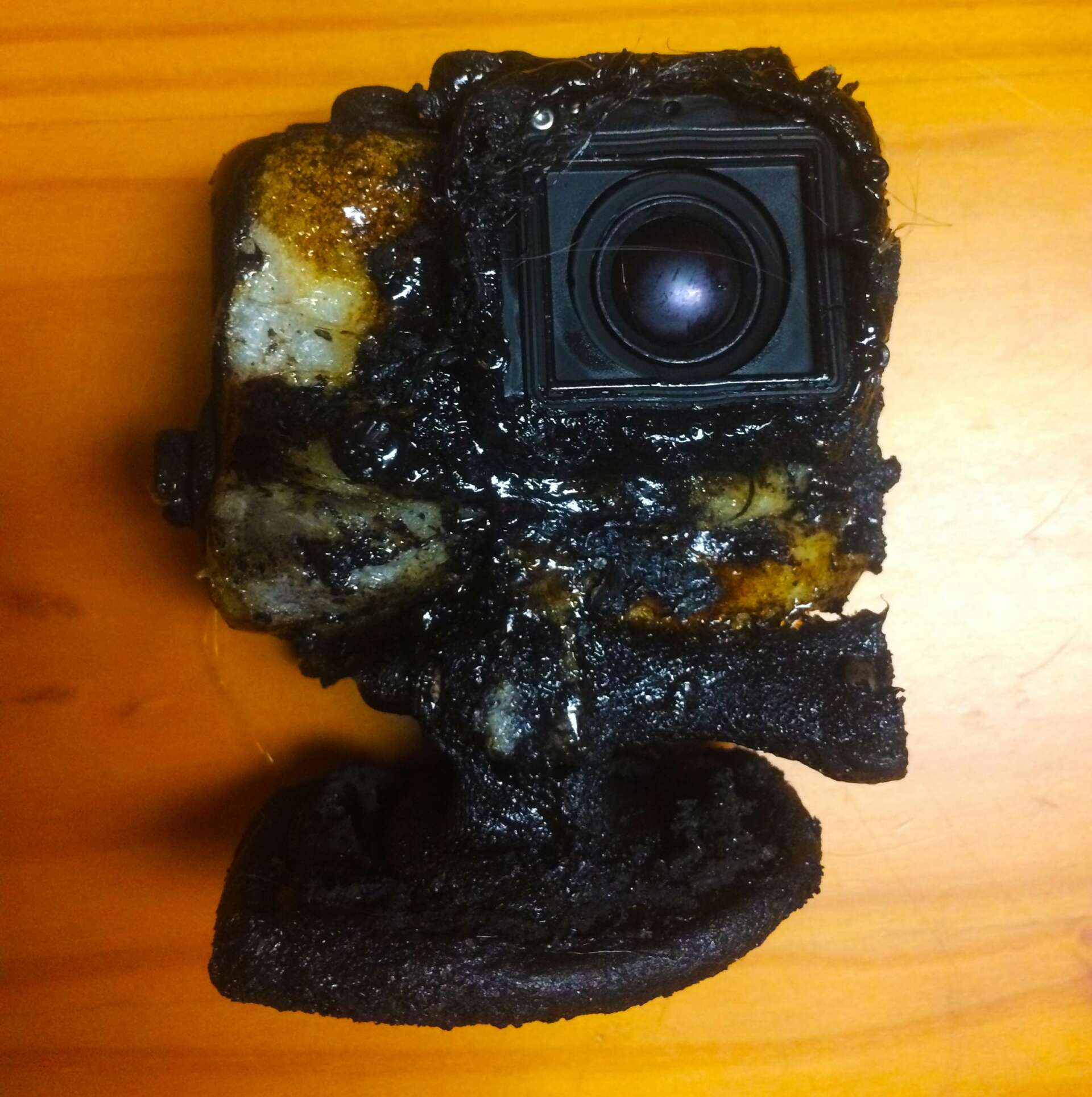 GoPro keeps recording as it's melted by Hawaiian lava: See the wild video