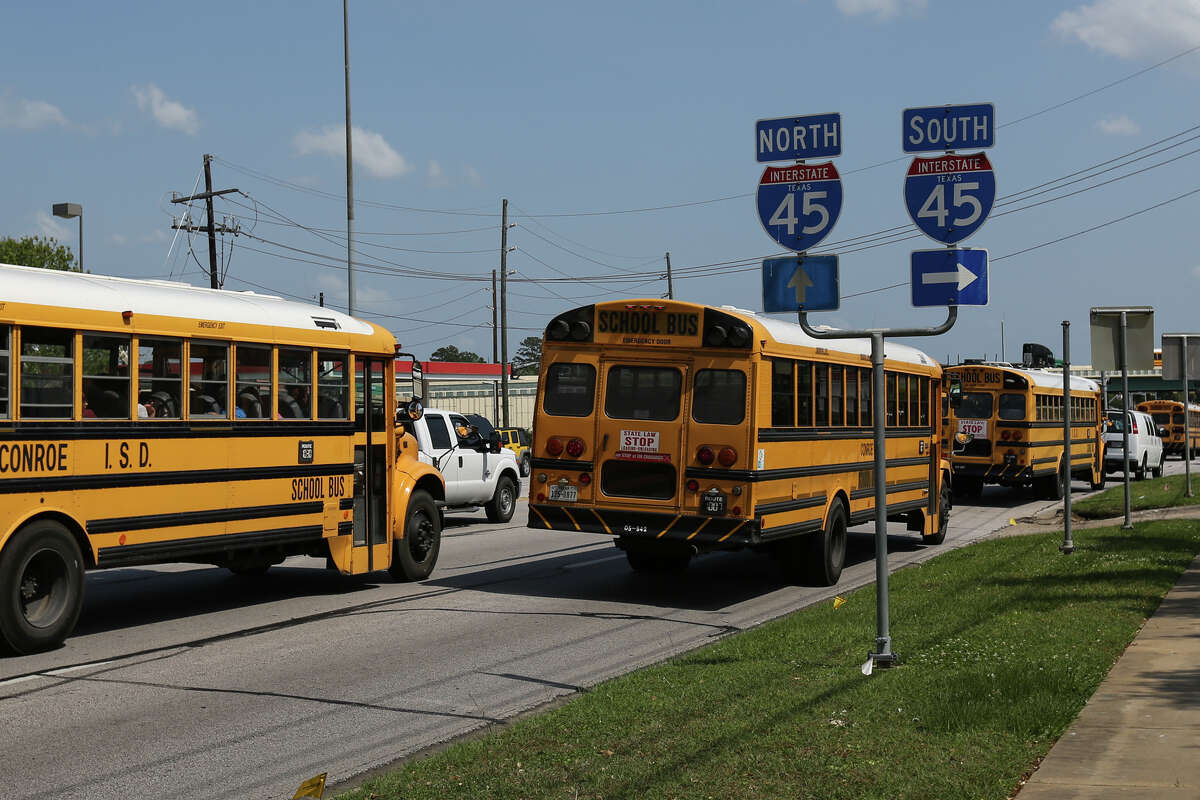 Additional buses help Conroe ISD cope with transporting students