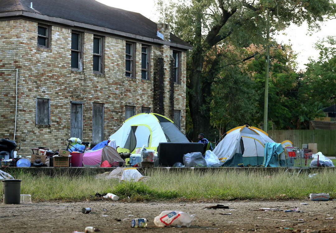 "Deep Cleansing" of Houston homeless encampment underway by city