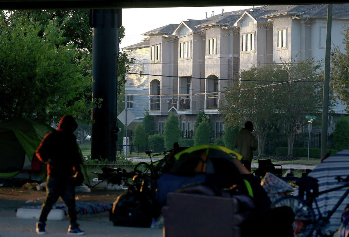 "Deep Cleansing" of Houston homeless encampment underway by city