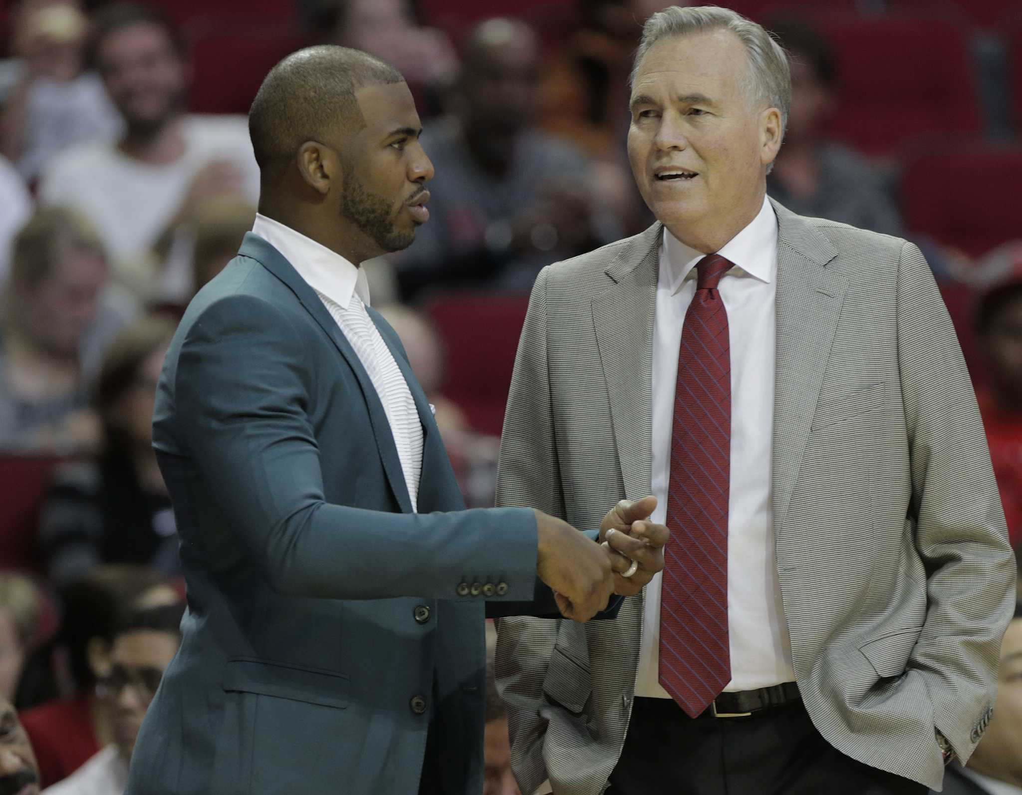 Rockets on primetime: All eyes will be on Chris Paul's return