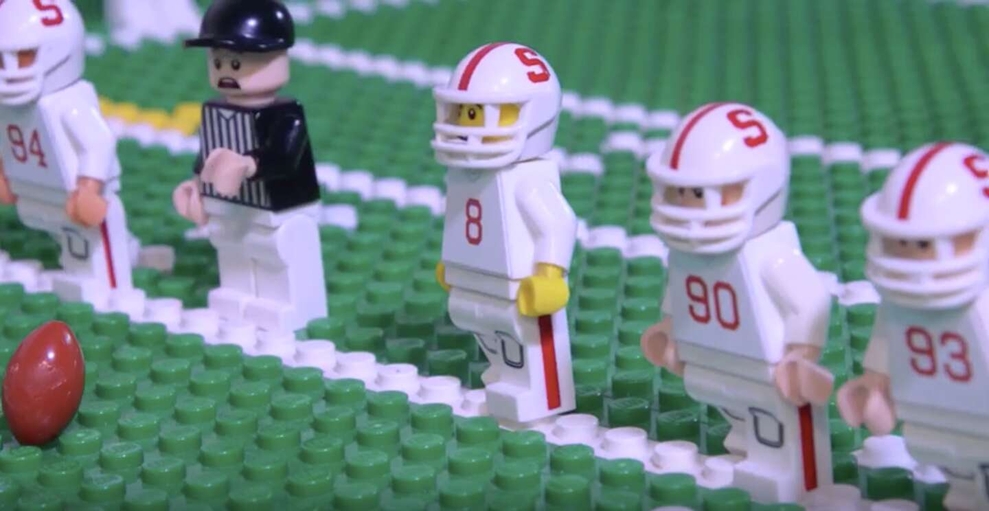 'The Play' gets an adorable Lego recreation