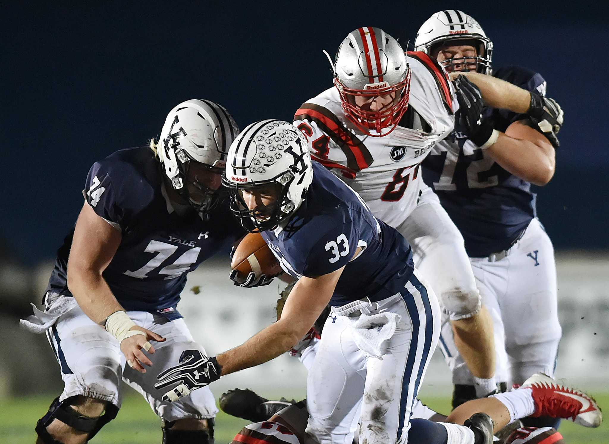 Yale’s Rawlings, Dudek earn Ivy League honors (Parking at Bowl sold out)