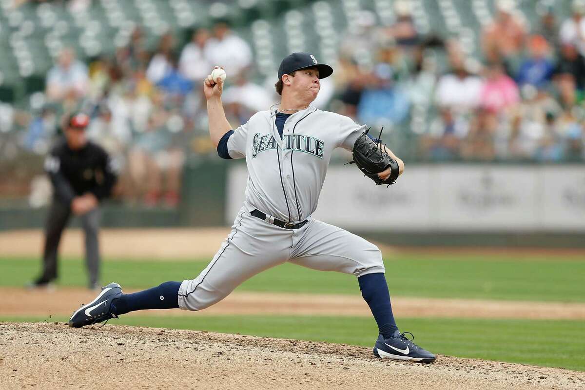 Emilio Pagan happy to join ‘terrific’ young A’s players