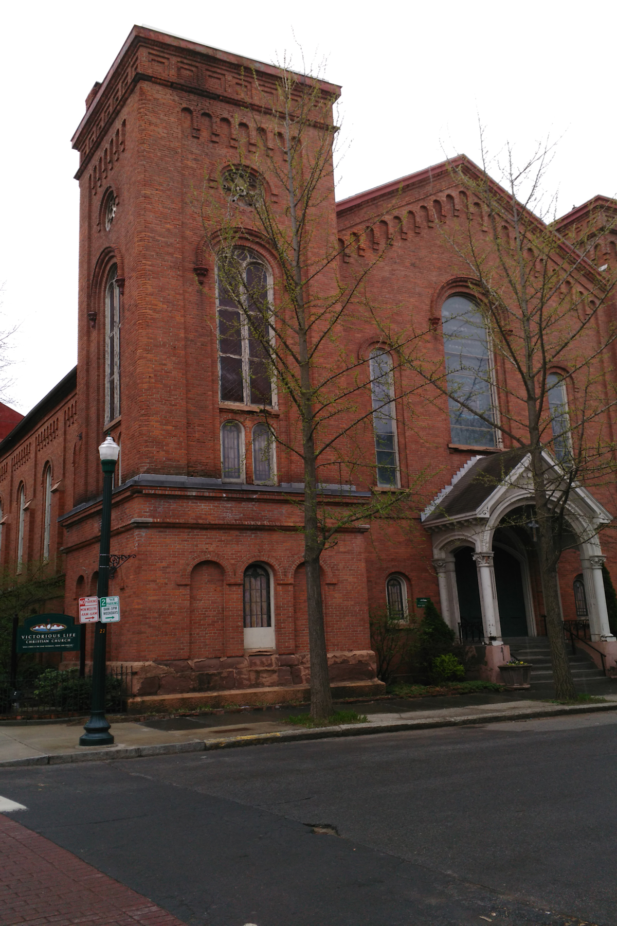 Creative approach to repair at a Troy church