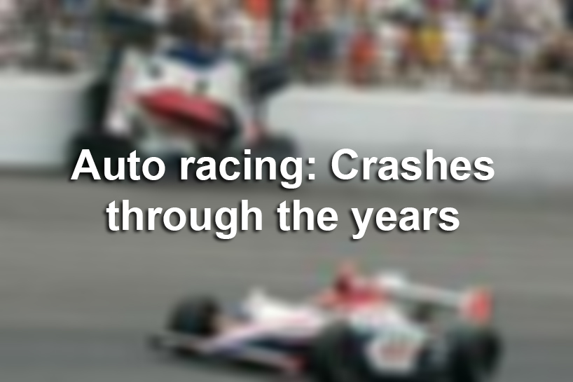 AUTO RACING: CRASHES THROUGH THE YEARS