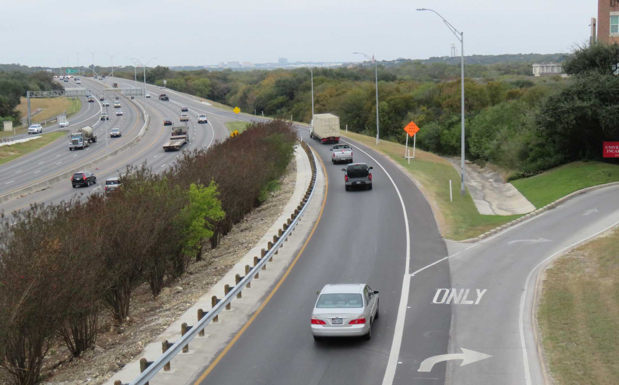 S.A. freeways took some hard-fought battles