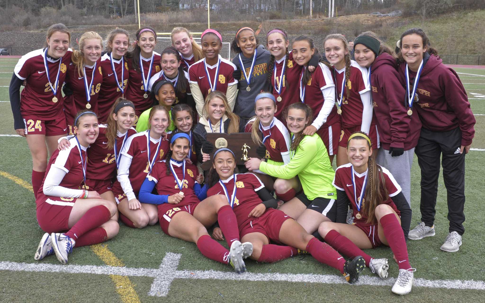 St. Joseph girls soccer wins third state title in a row