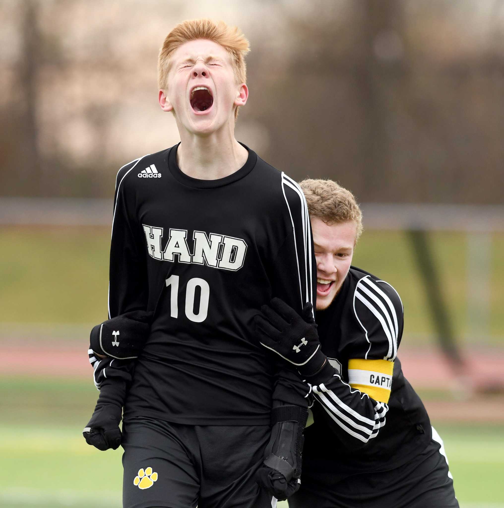 Hand defeats Masuk to repeat as Class L boys soccer champion
