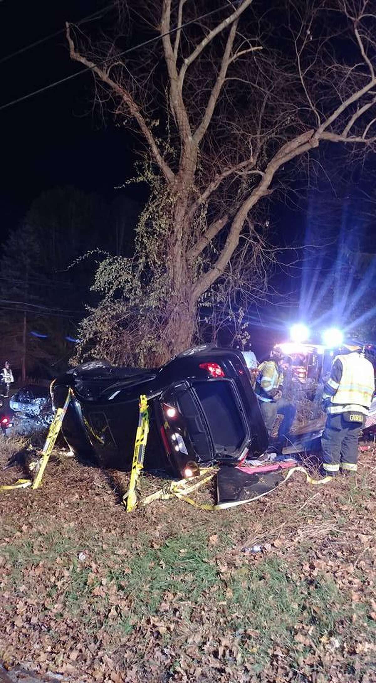 Rollover accident in Monroe