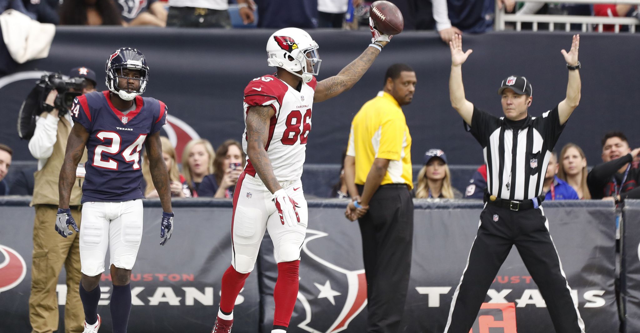 Cardinals' Ricky Seals-Jones has impressive homecoming