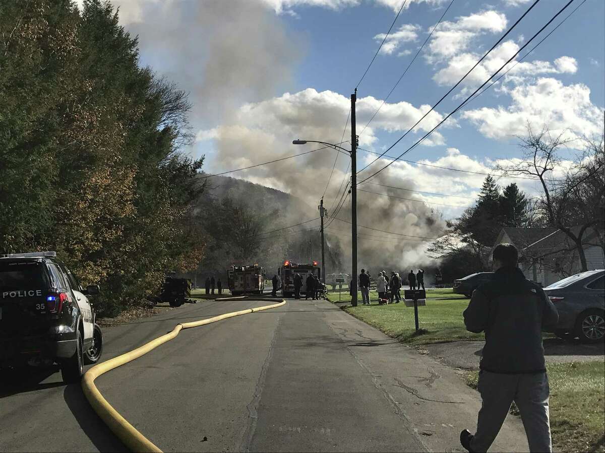 Hamden home destroyed in fire; firefighter injured fighting blaze