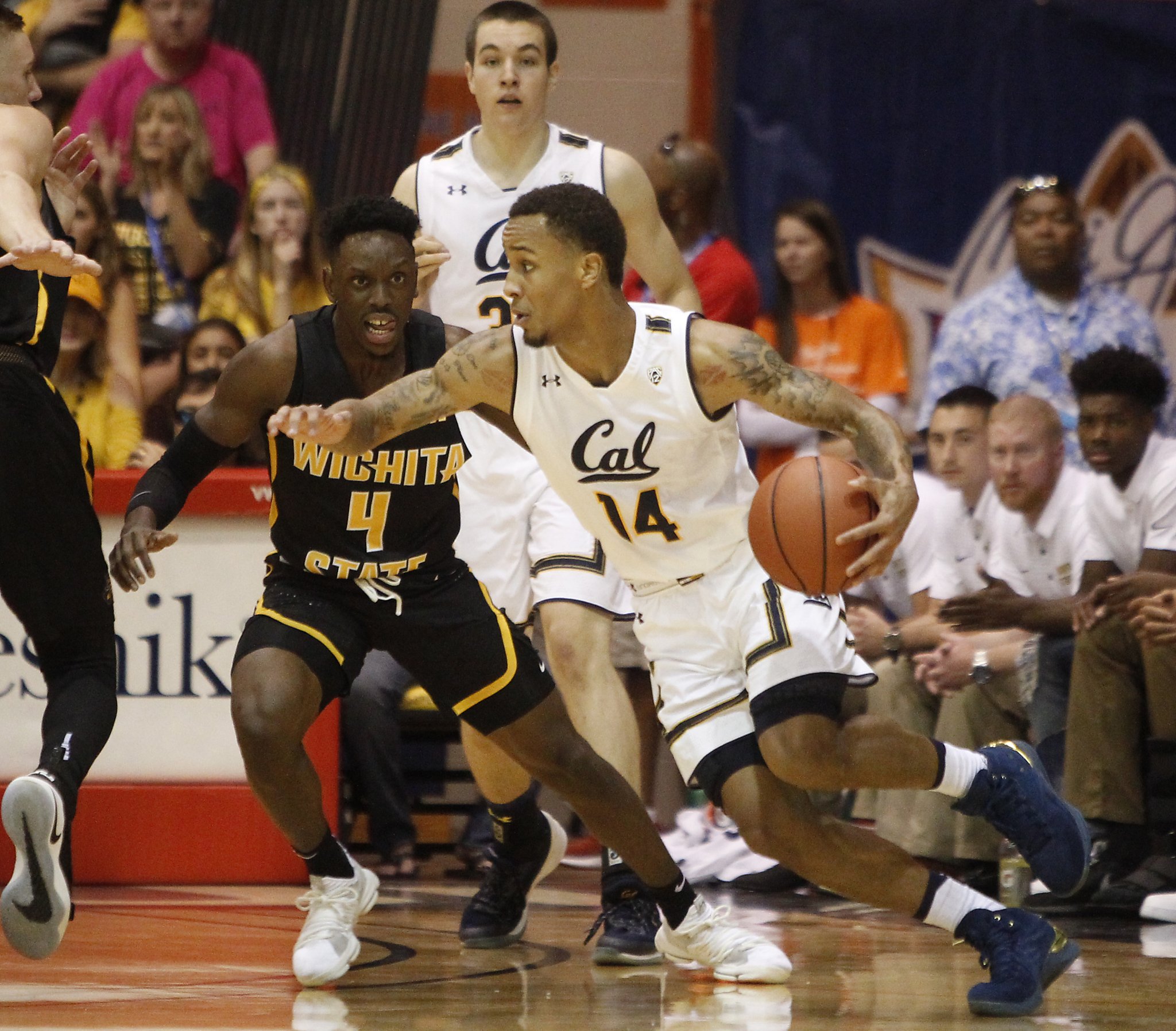 Cal builds 18-point lead but falls to No. 6 Wichita State