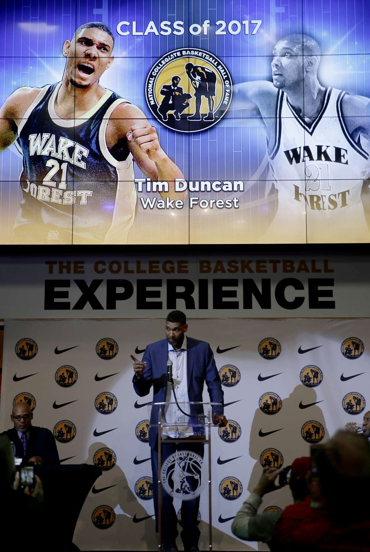 College Hall of Fame is Tim Duncan’s opportunity to thank Wake