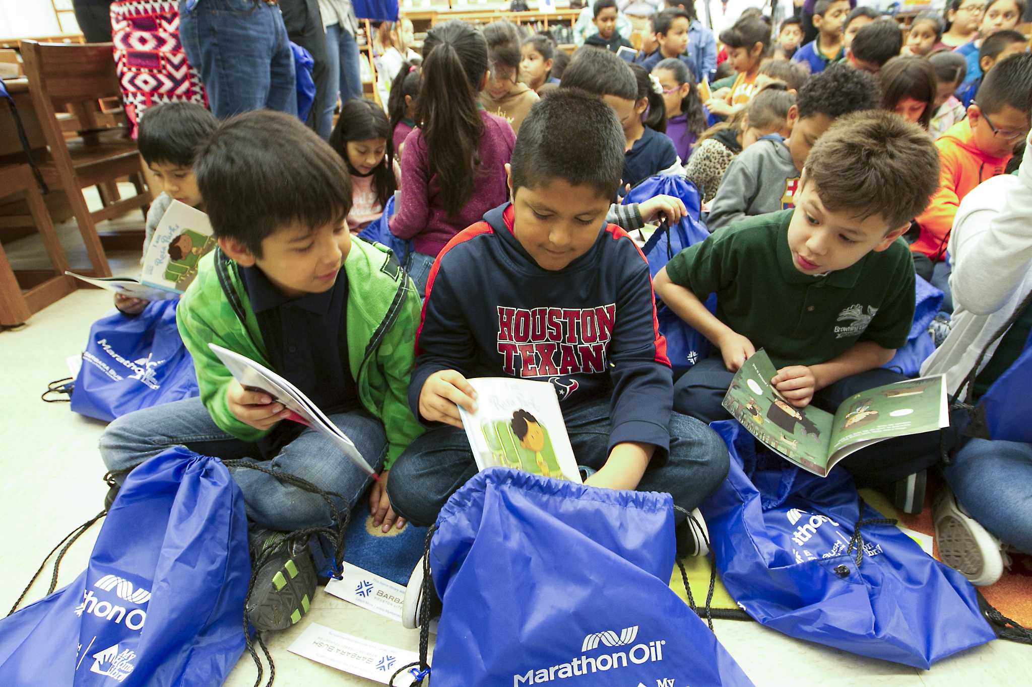 Barbara Bush foundation coordinates city's literacy efforts