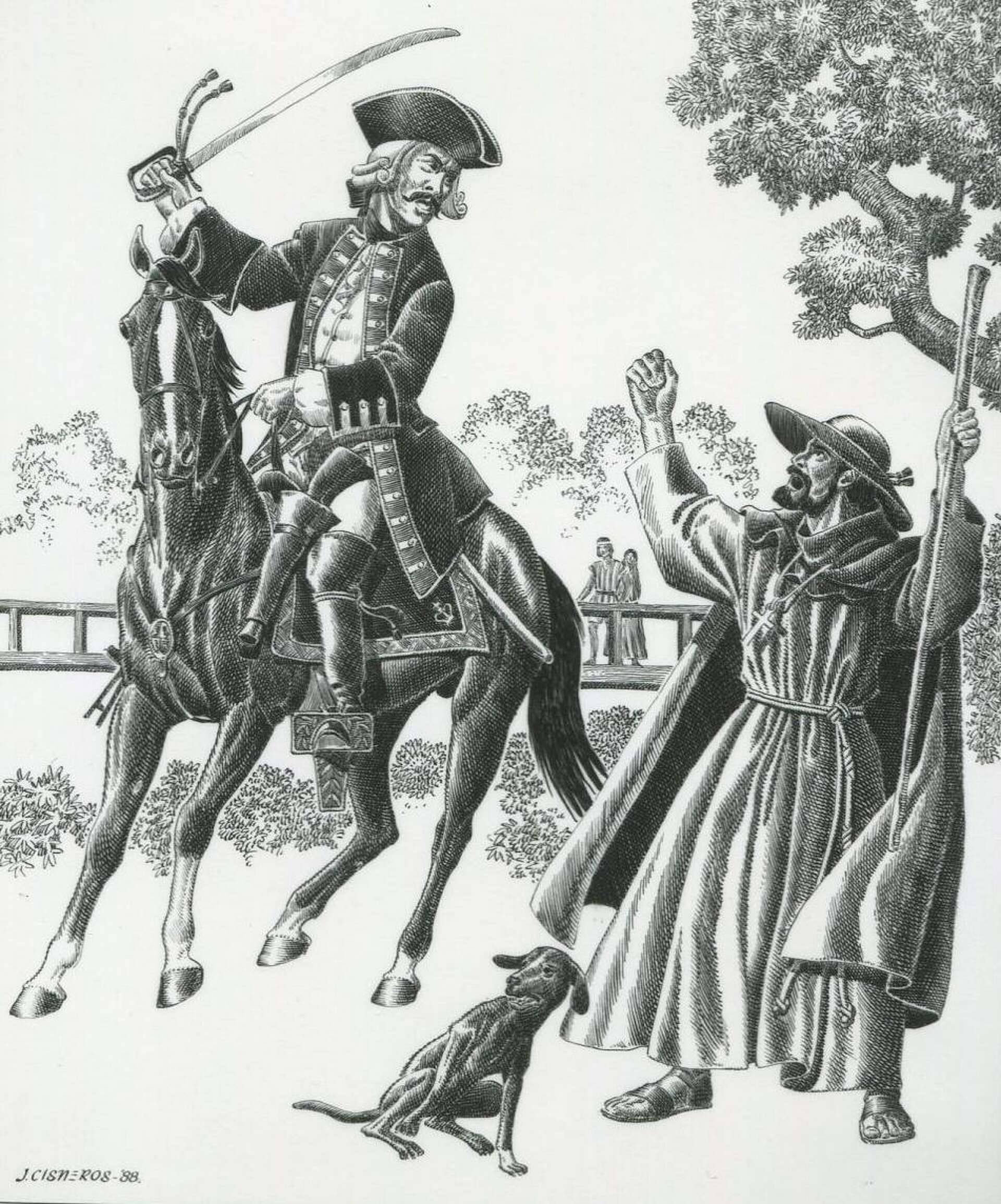 Cisneros was renowned historical artist