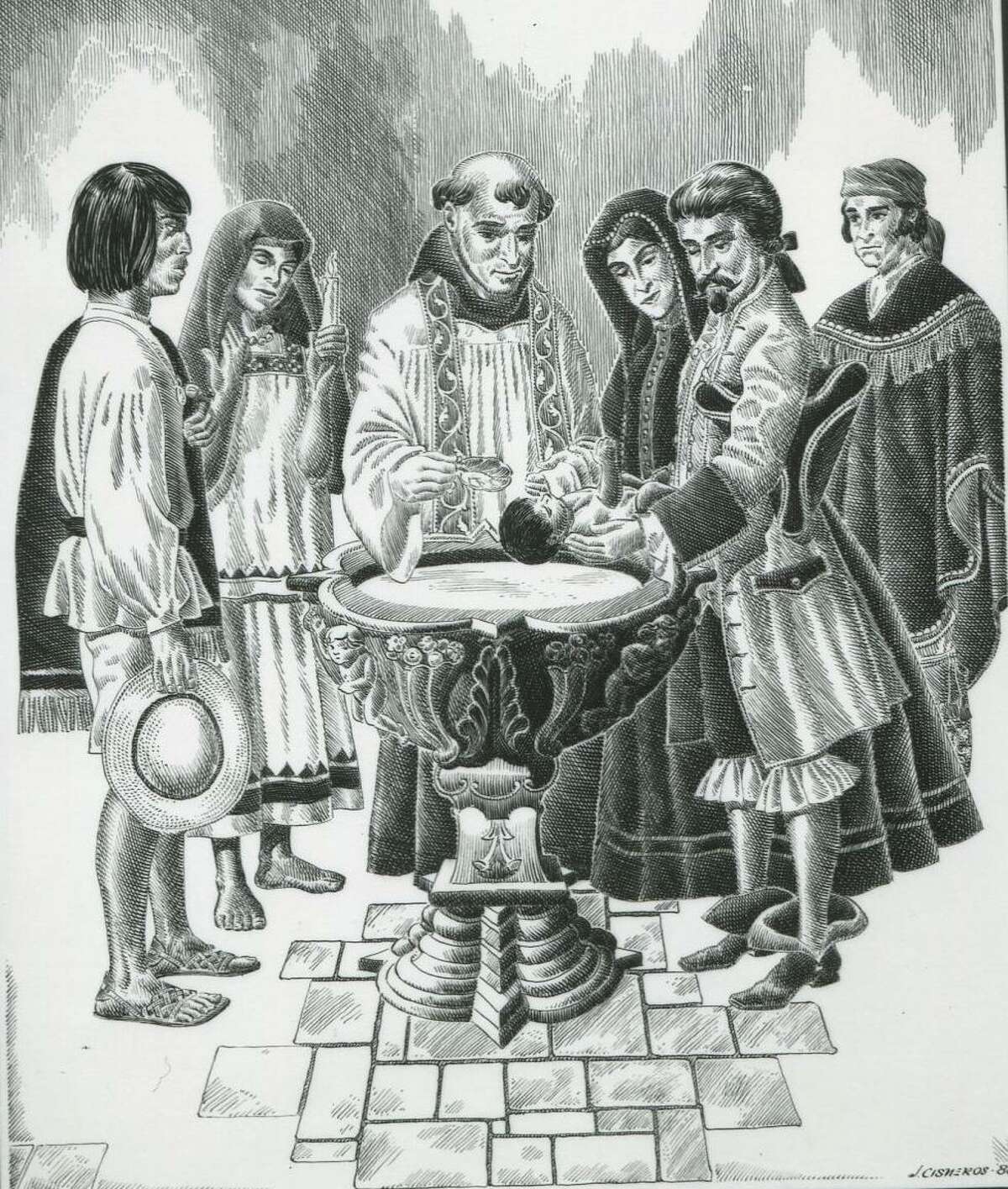 Cisneros was renowned historical artist