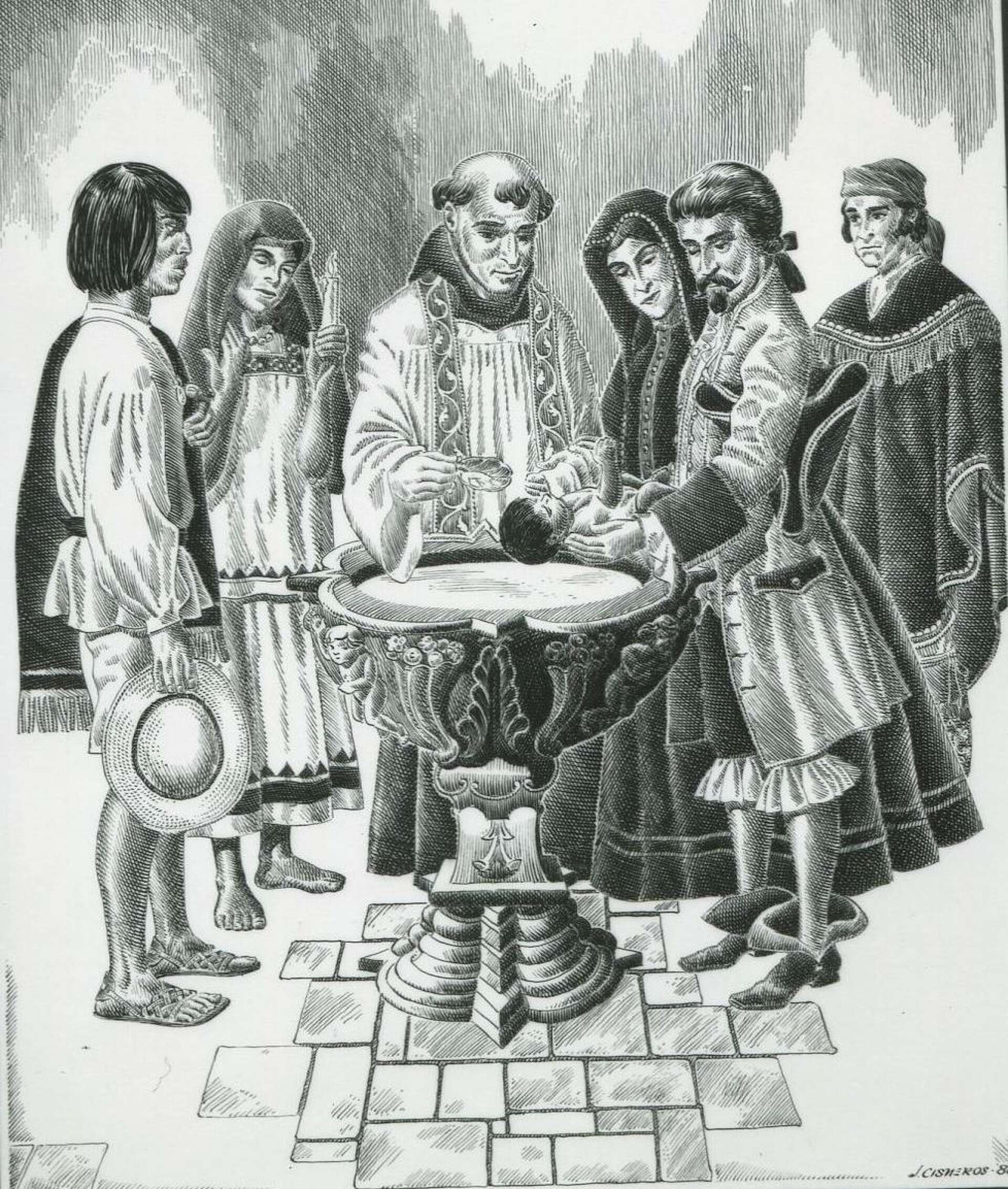 Cisneros was renowned historical artist