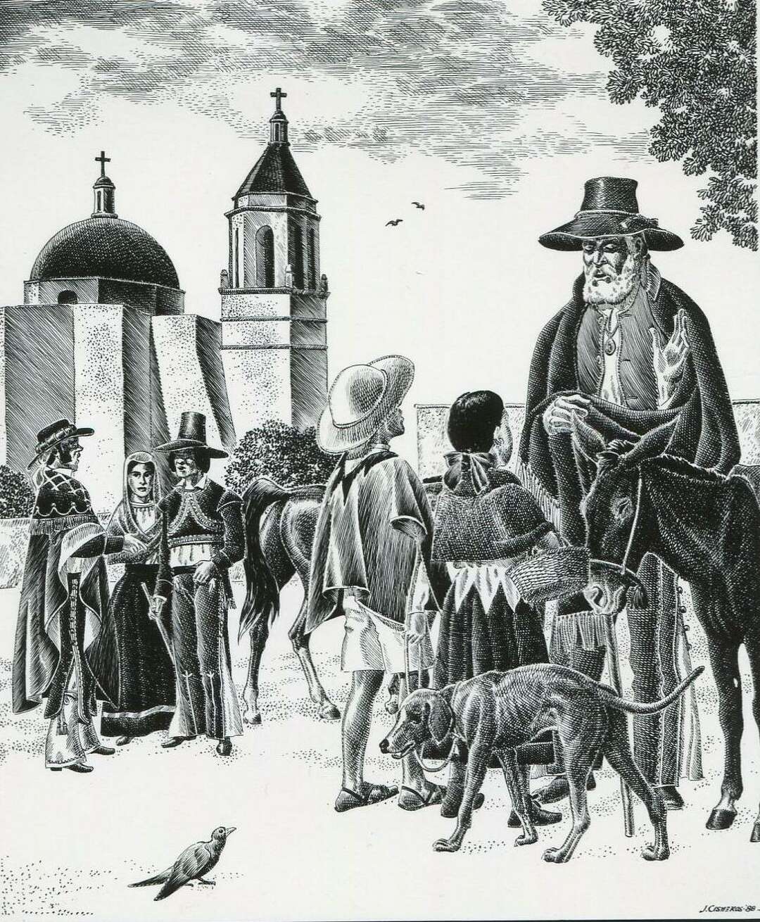 Cisneros was renowned historical artist