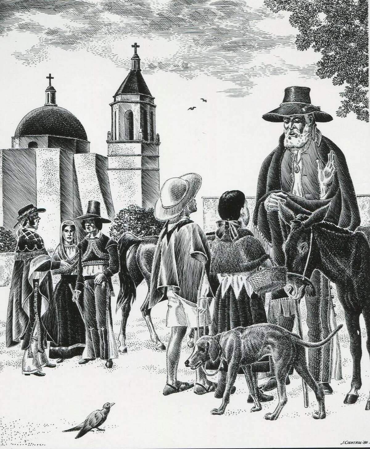 Cisneros was renowned historical artist