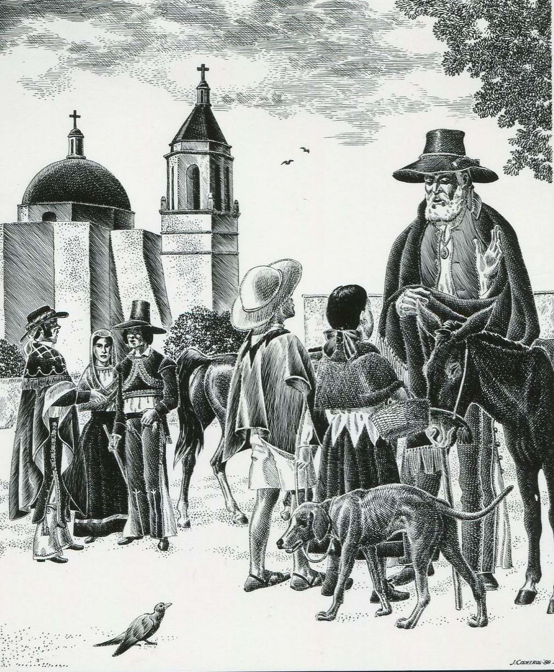 Cisneros was renowned historical artist