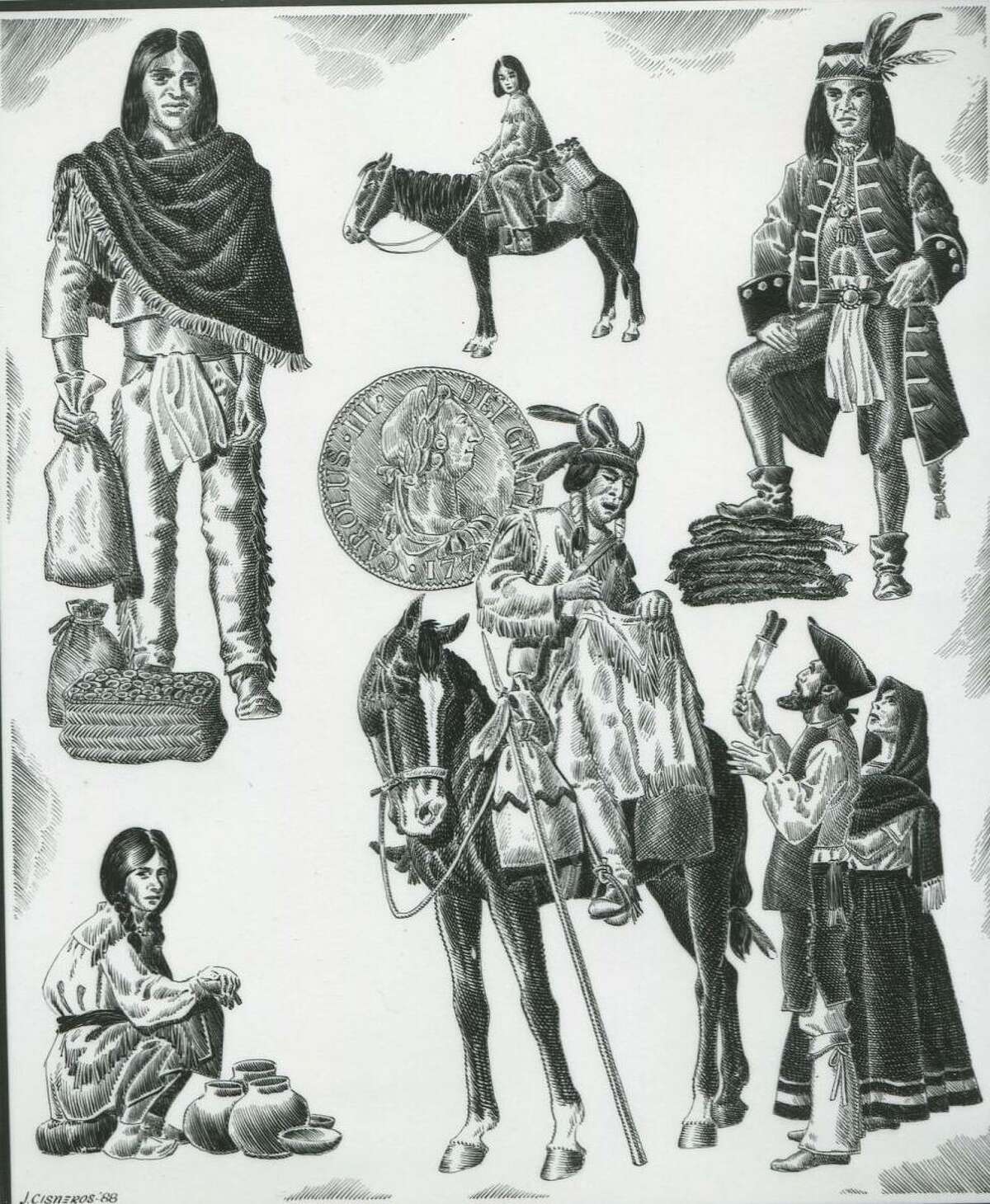 Cisneros was renowned historical artist