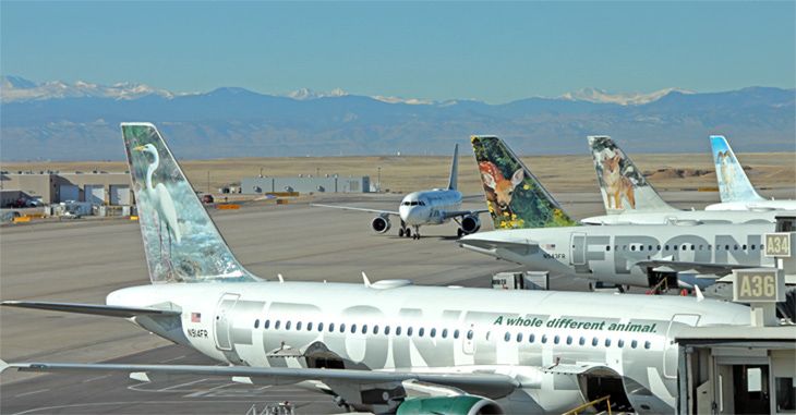Shocking video shows close encounter with Frontier jet over Las Vegas