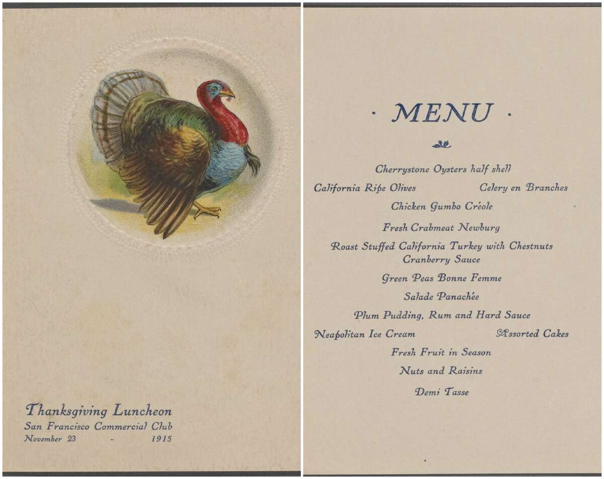 Historic SF restaurant menus show what people were eating on ...
