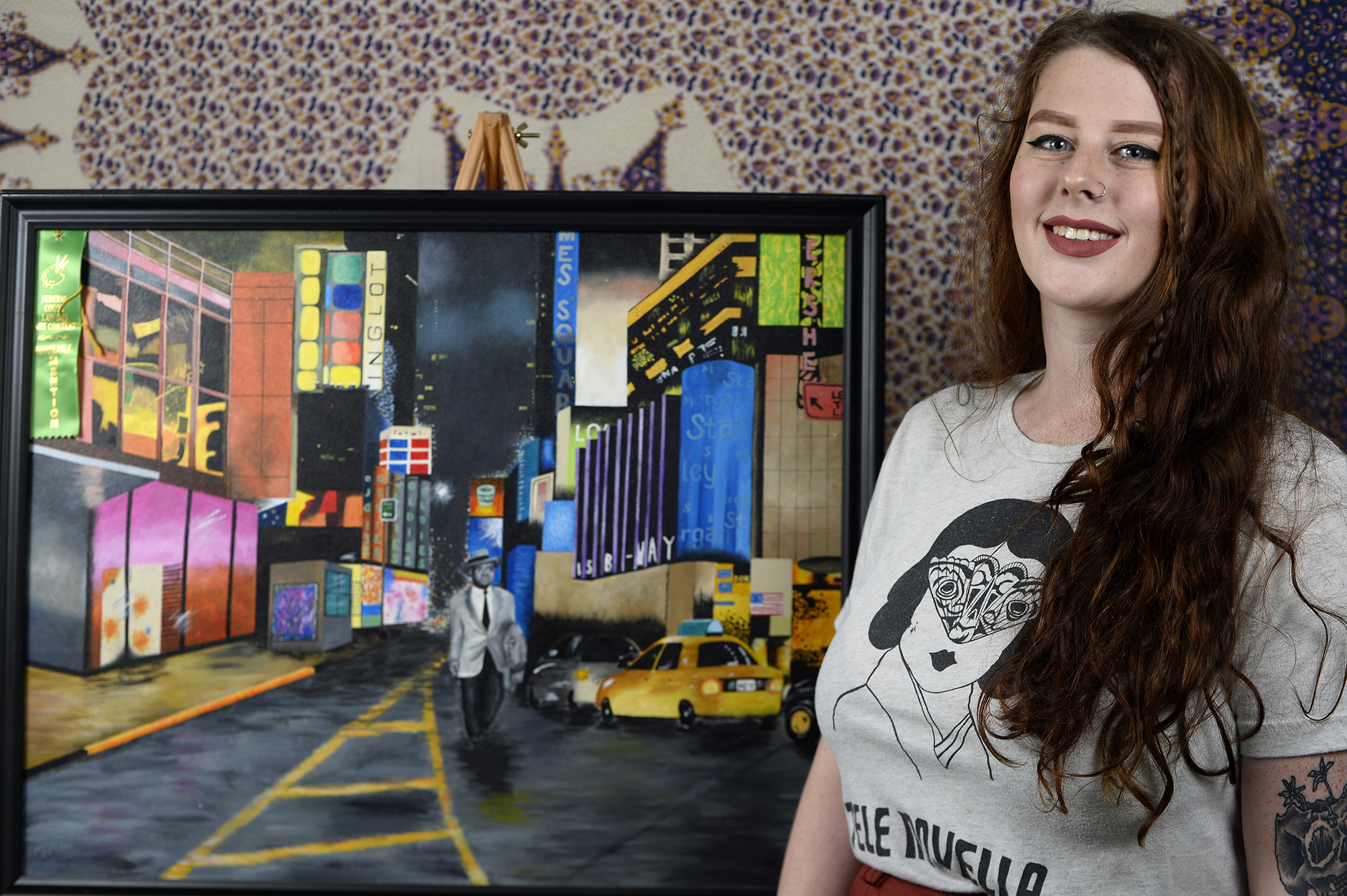 Artist Lanee Tesch keeps learning her craft