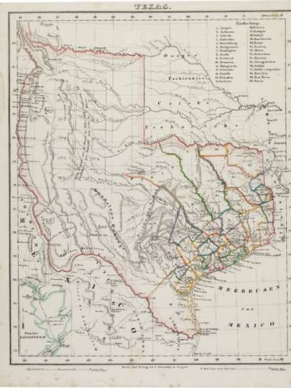 After 173 years, historic Republic of Texas map back in official hands