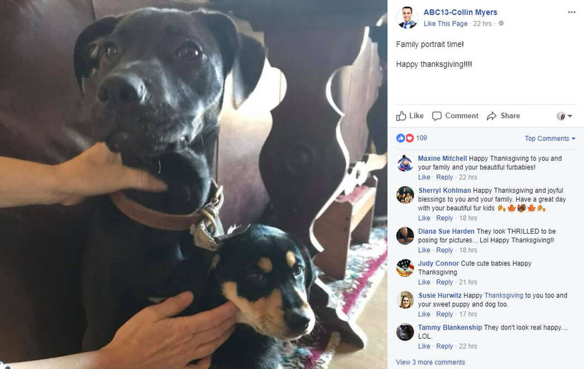 How Houston TV anchors, meteorologists spent Thanksgiving 2017