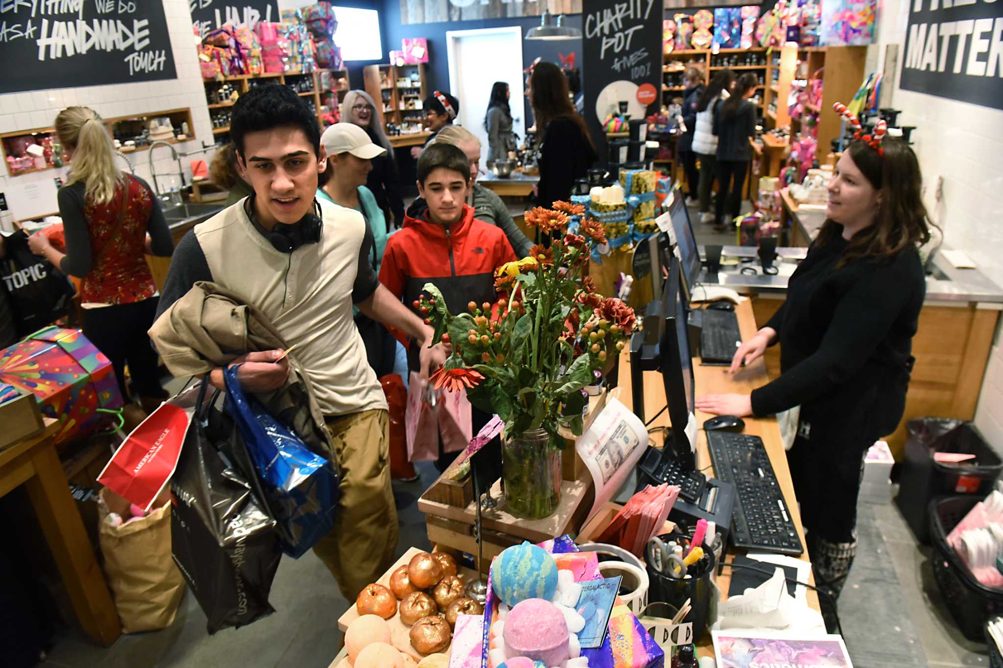 Black Friday rush not quite so hectic this year