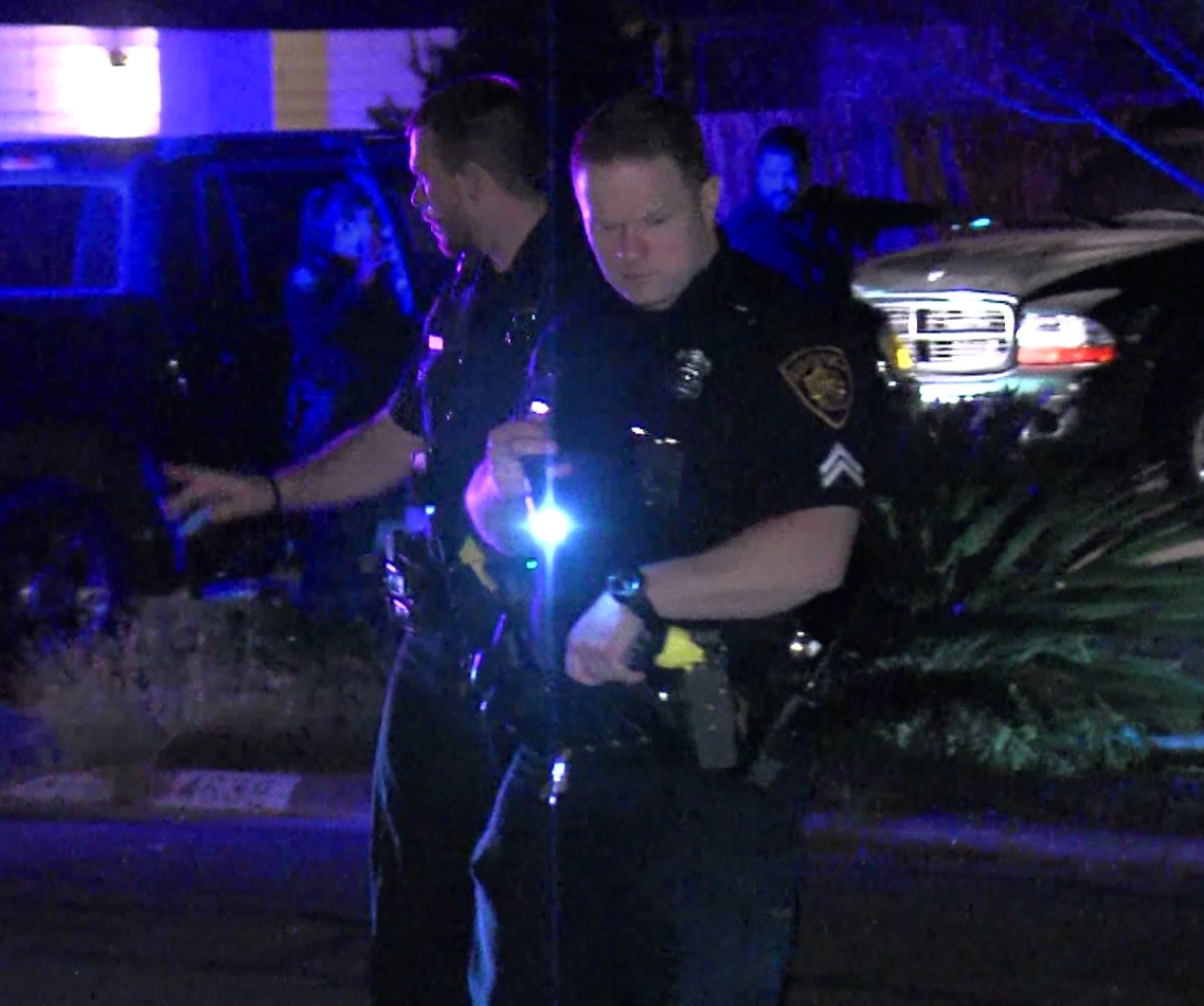 Police seek two in overnight shooting that left an area teen hospitalized