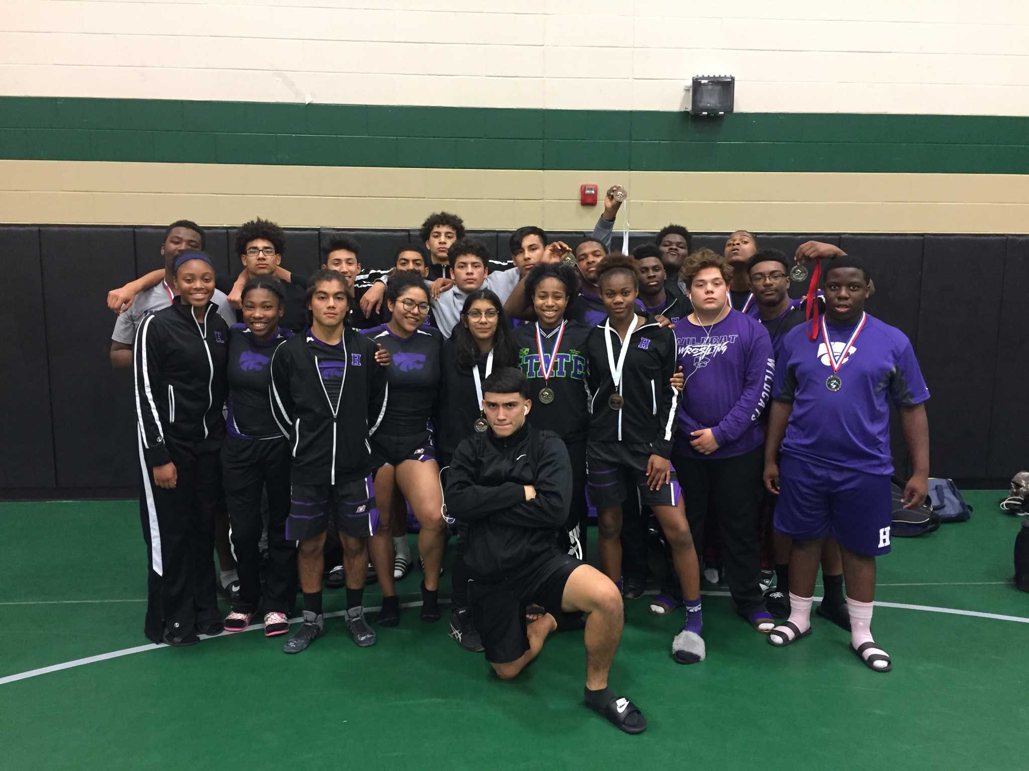 Wrestling gaining traction at Humble High School