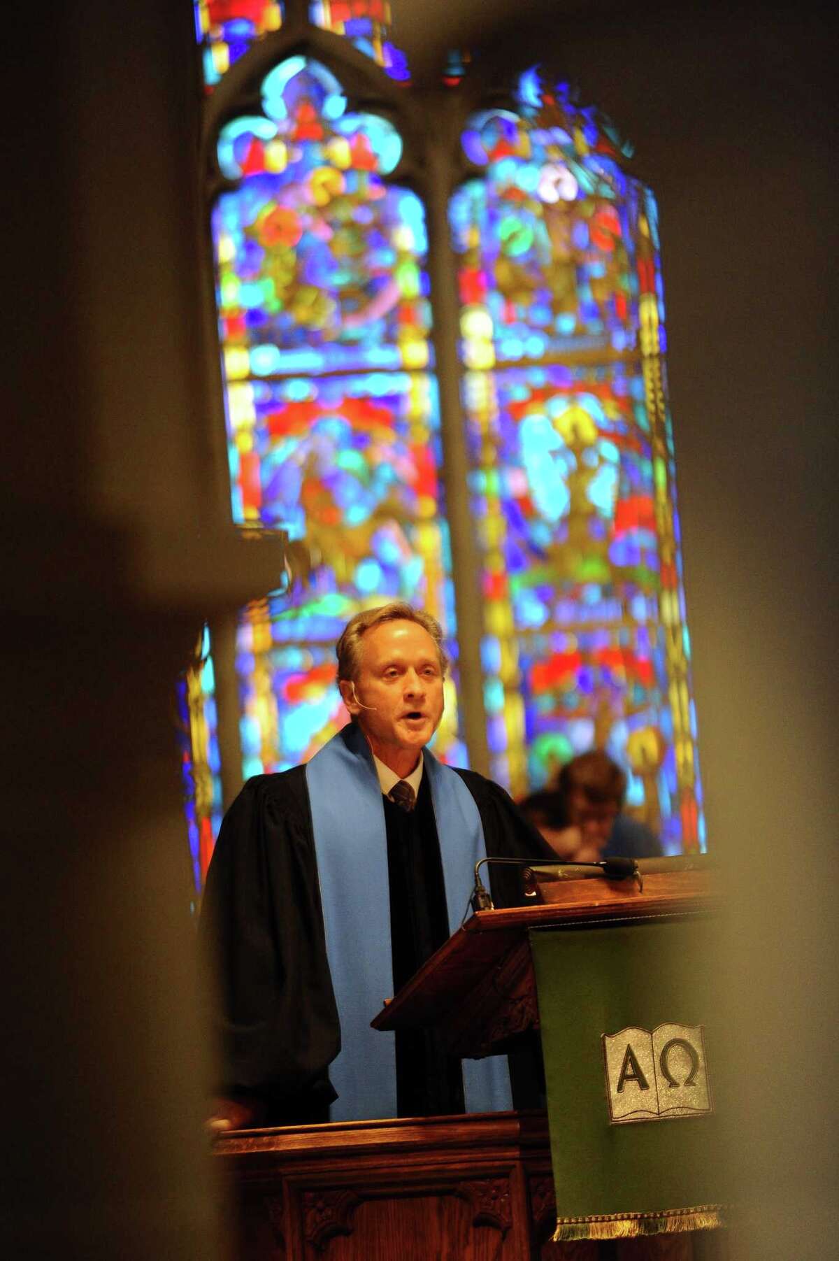 Progressive Greenwich pastor puts politics front and center