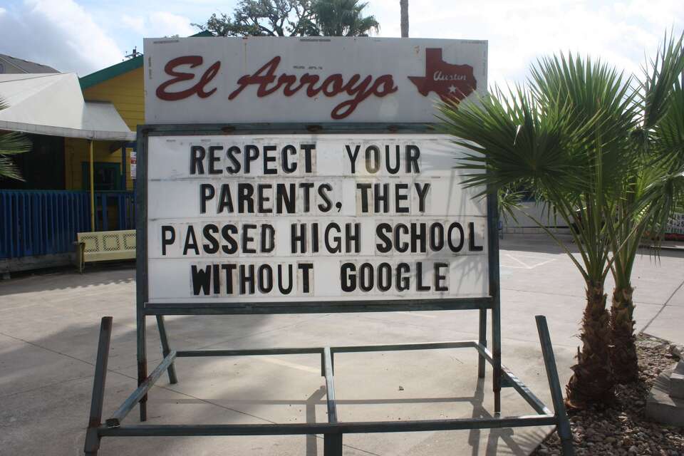 El Arroyo signs compiled for a epic book