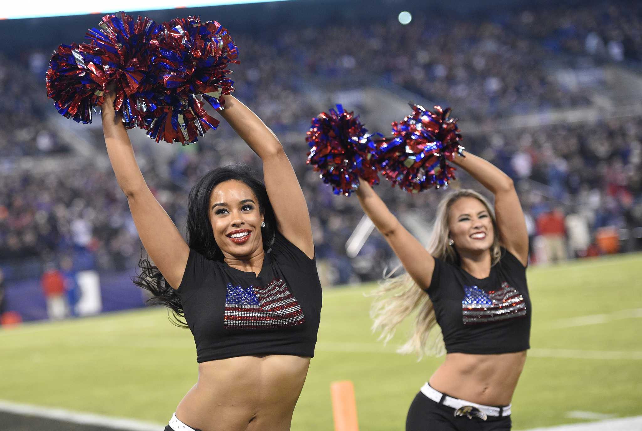 NFL cheerleaders from Week 12