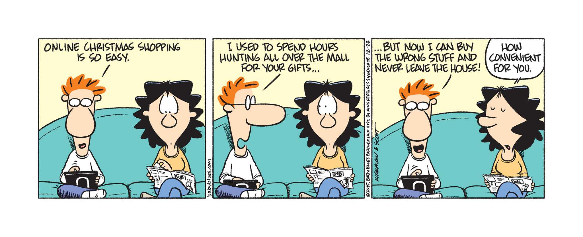 Tuesday's Top Ten Comics on Online Shopping - Chron