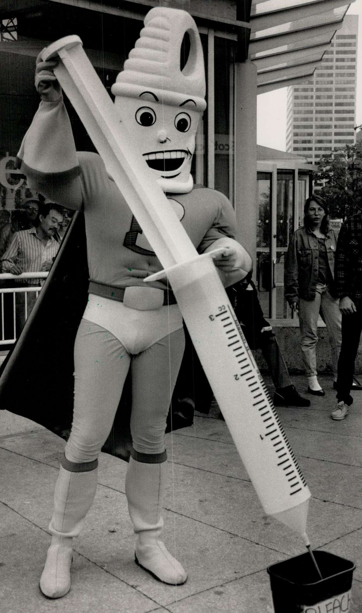 Tracking down 'Bleachman,' San Francisco's AIDS-fighting hero of 1980s ads