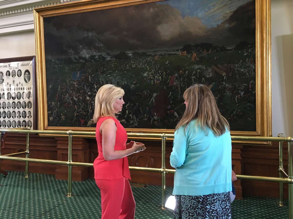 Fox Business Network host Jamie Colby in Houston this weekend