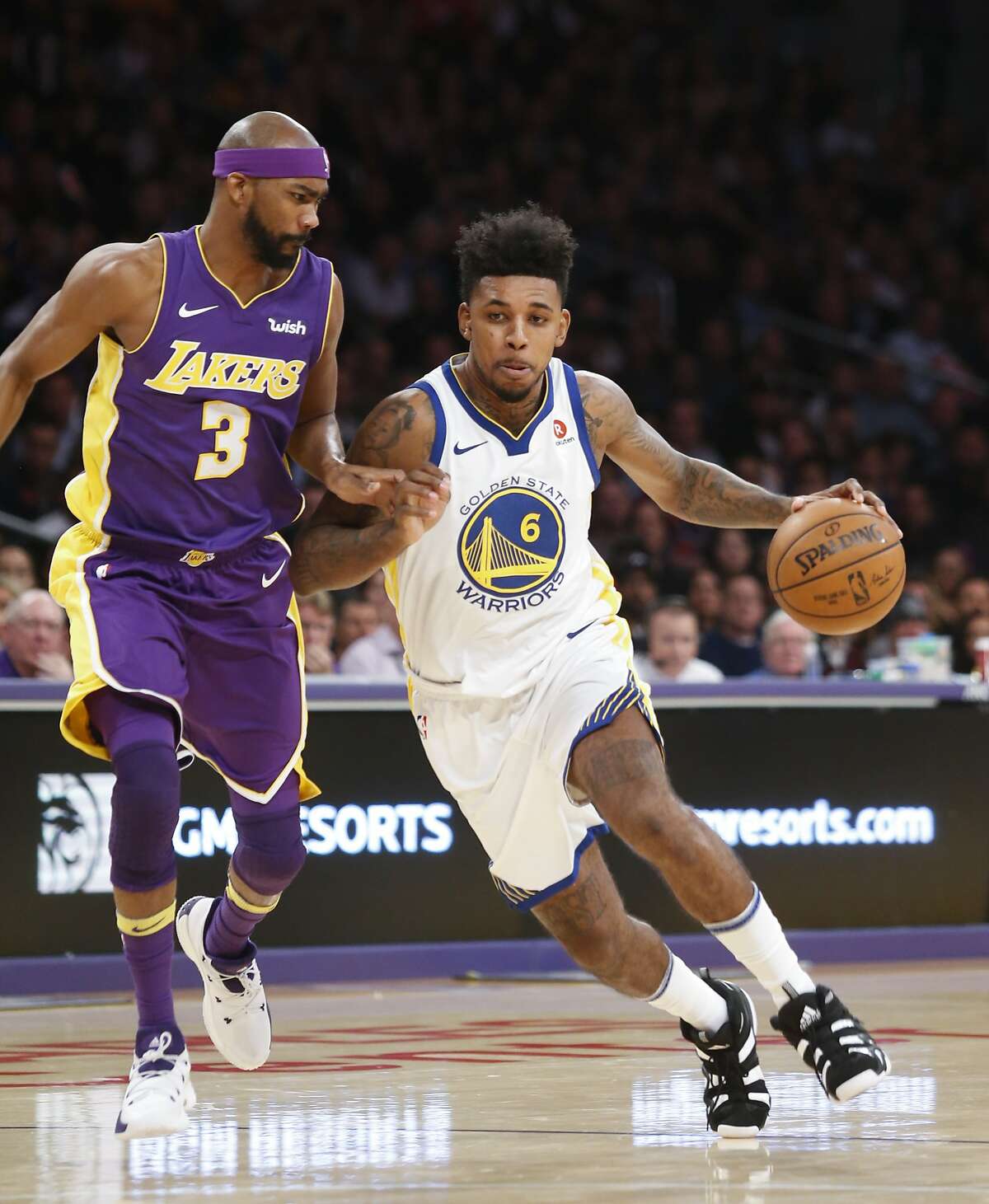 Nick Young finding his niche with Warriors