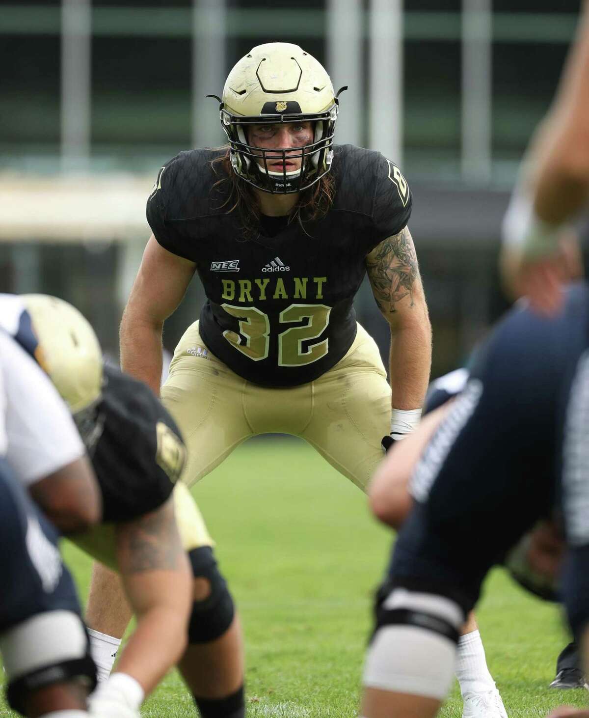 Costigan named NEC Defensive Player of the Year, All-New England