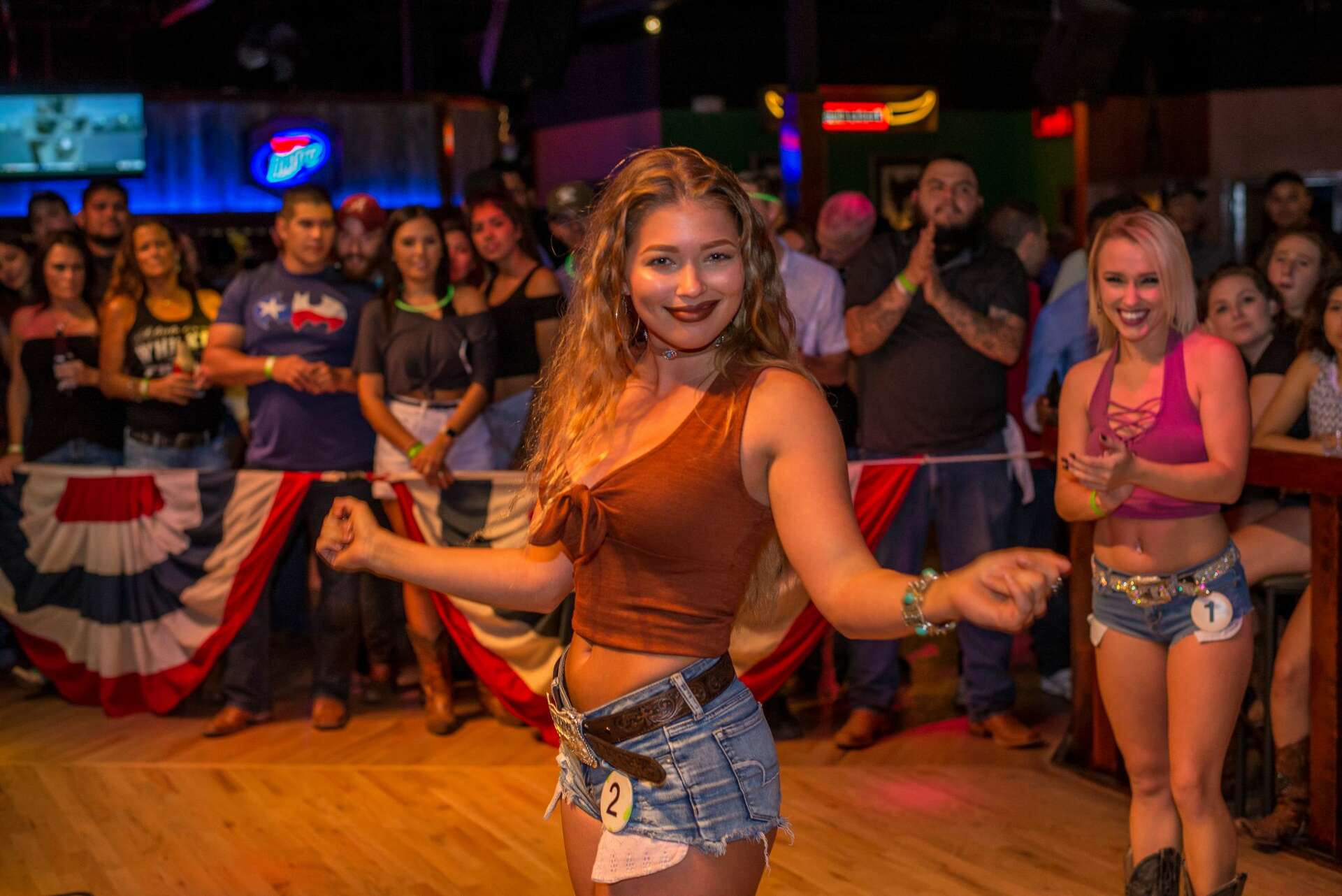 Photos: Daisy Dukes contest, two-stepping heat up San Antonio's Wild West
