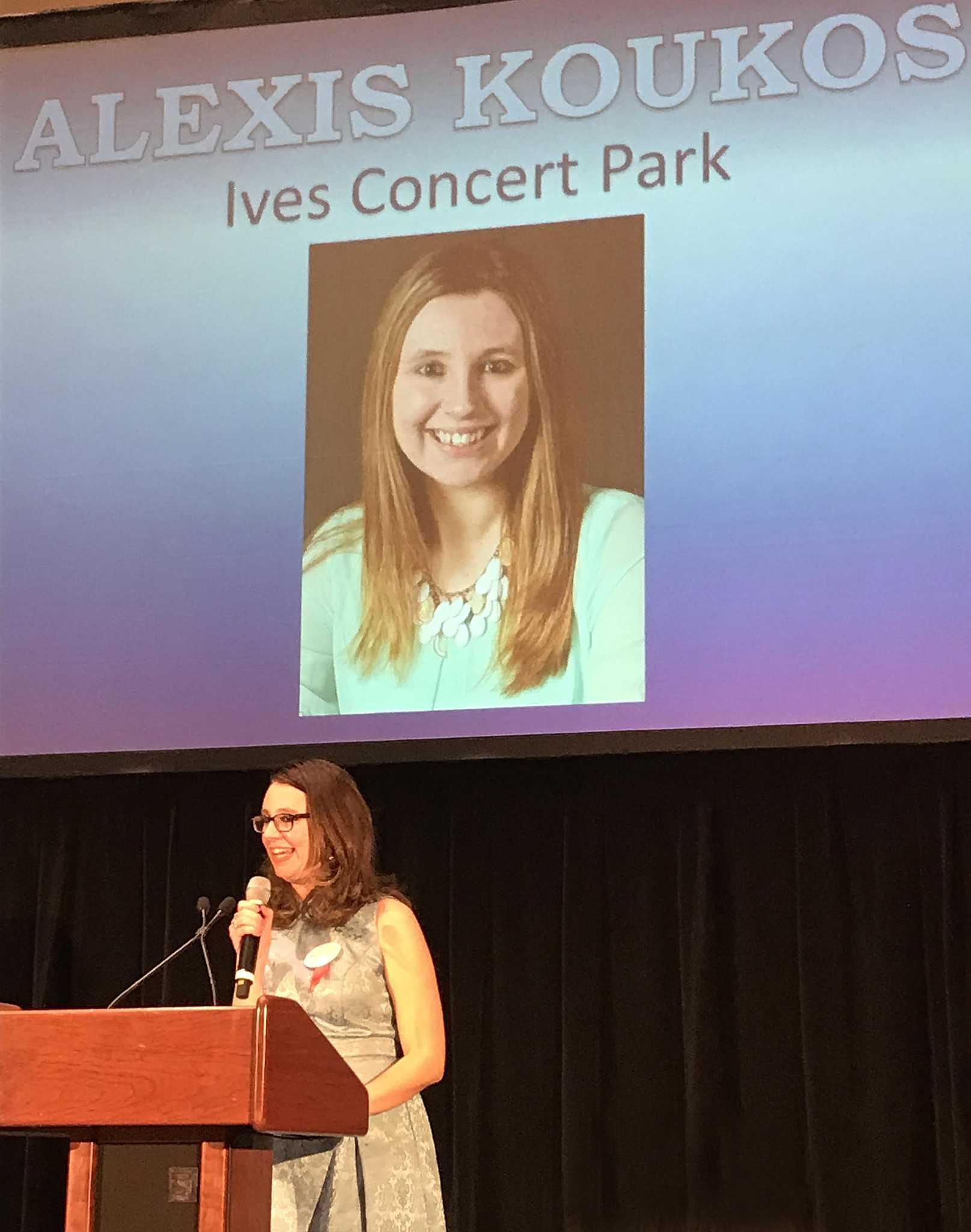 Ives Concert Park’s Koukos honored with Millennial Award