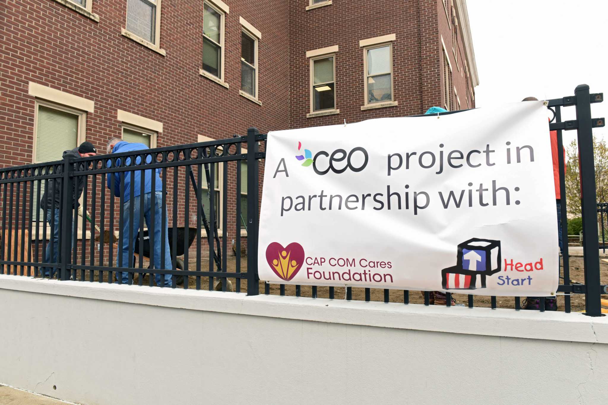 Photos: Playground work